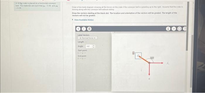 Solved moving along with the converse belt without eliding | Chegg.com