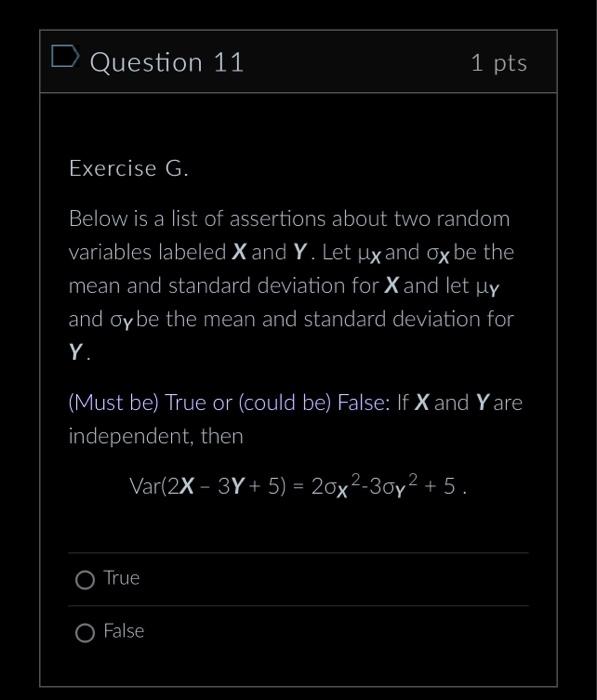 Solved Exercise A. Below is a list of assertions about two | Chegg.com
