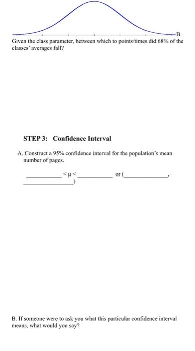 Solved Class Parameters vs. Personal Sample Data The results | Chegg.com