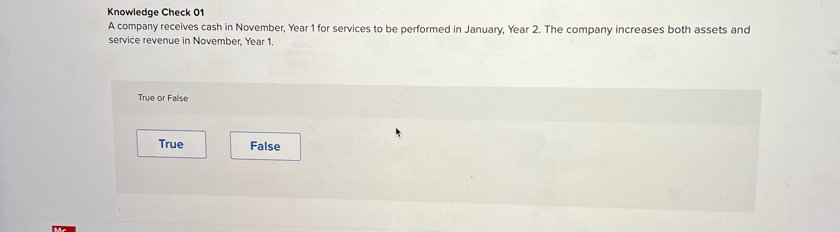 Solved Knowledge Check 01A company receives cash in | Chegg.com