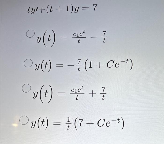 Solved Solve the following differential equation using an | Chegg.com