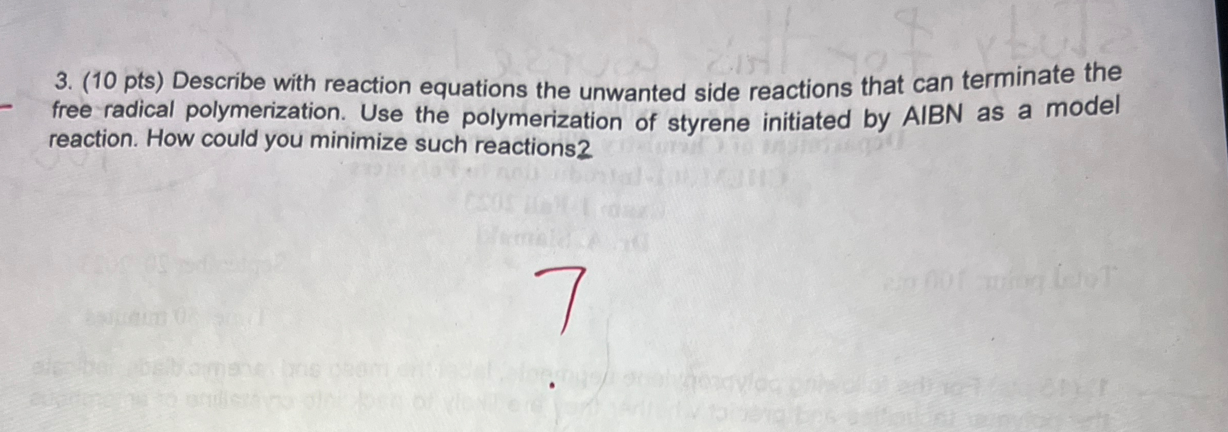 Solved (10 ﻿pts) ﻿Describe with reaction equations the | Chegg.com