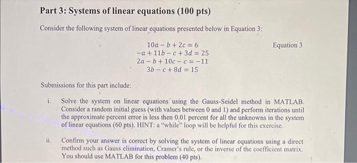 Solved Directions Use the Publish button/command in MATLAB | Chegg.com