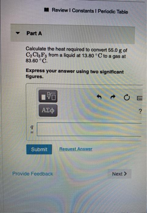 Solved Review Constants 1 Periodic Table Part A Calculate | Chegg.com