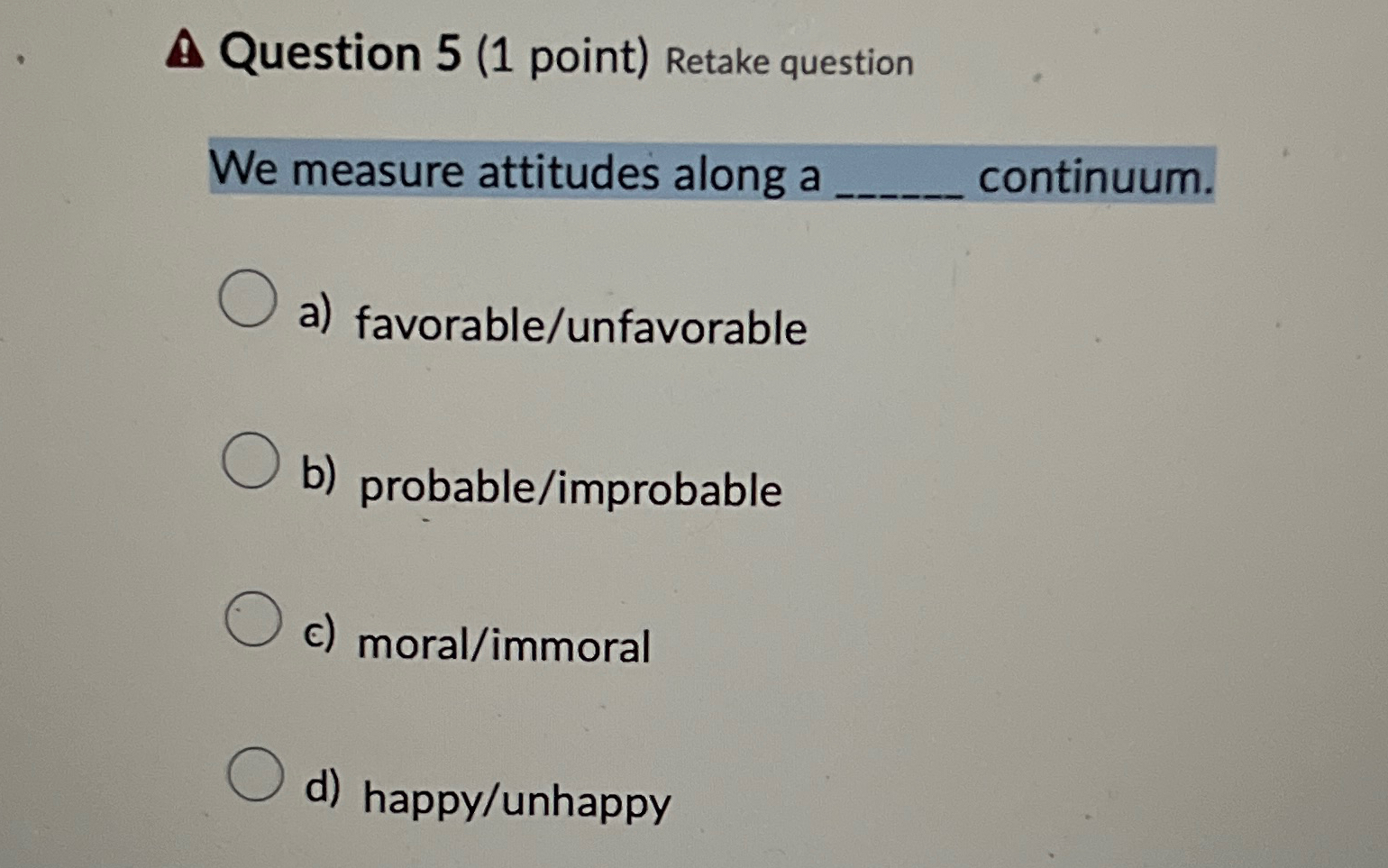 A Question 5 (1 ﻿point) ﻿Retake questionWe measure | Chegg.com