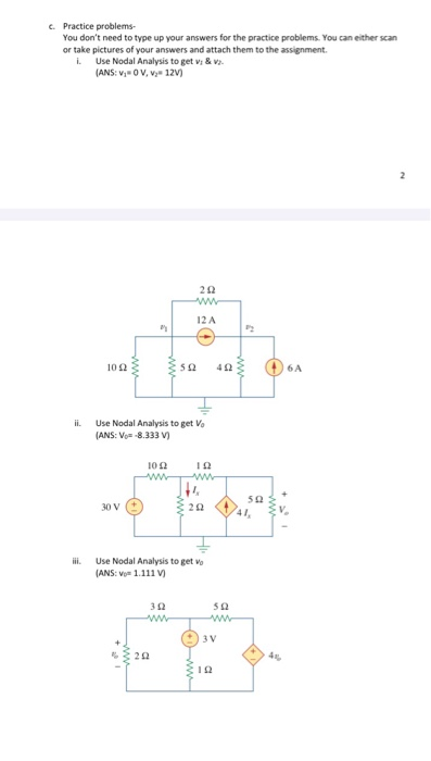 Solved c. Practice problems You don't need to type up your | Chegg.com