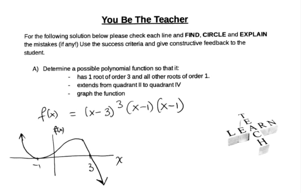 Solved Please correct the mistake and draw the new graph You | Chegg.com