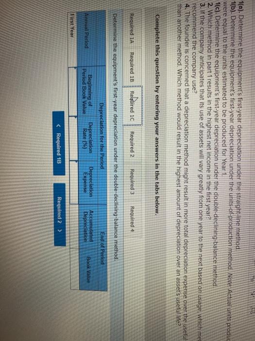 Solved Tableau DA 8-3: Mini-Case, Analyzing straight-line, | Chegg.com