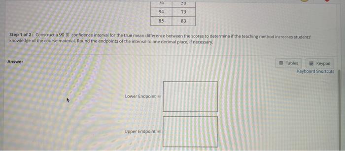 Solved To determine if his teaching method increases | Chegg.com