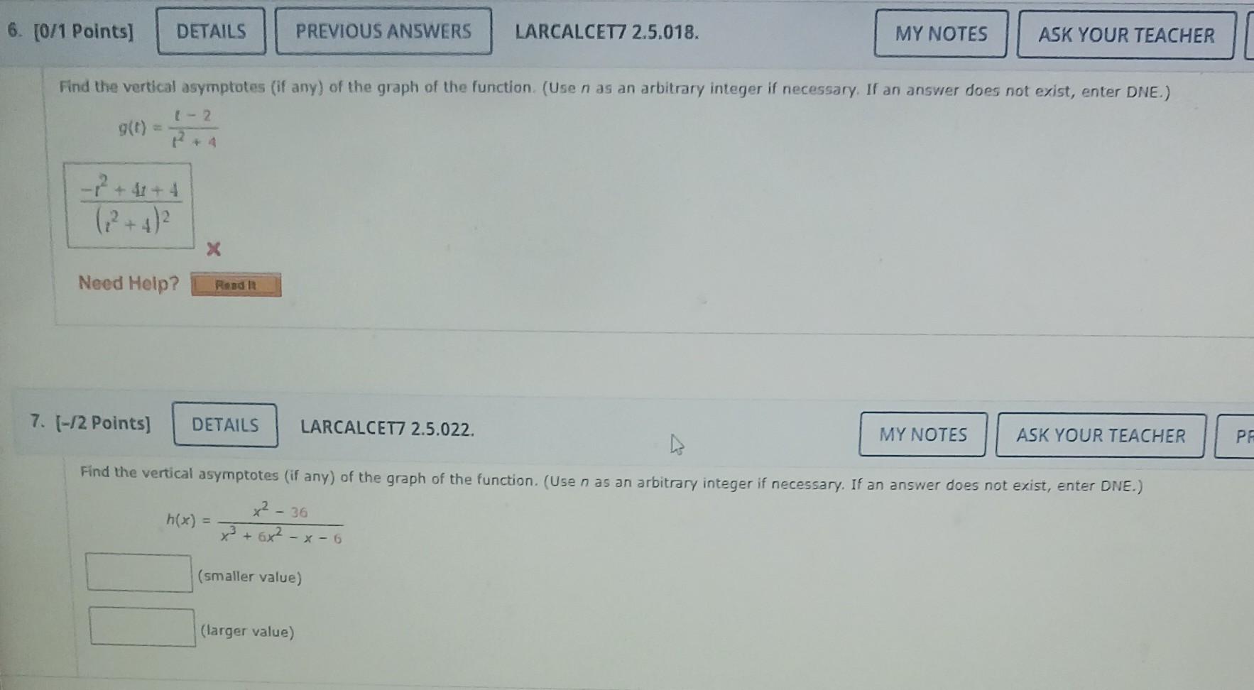 Solved Find the vertical asymptotes (if any) of the graph of | Chegg.com Solved Find the vertical asymptotes (if any) of the graph of | Chegg.com