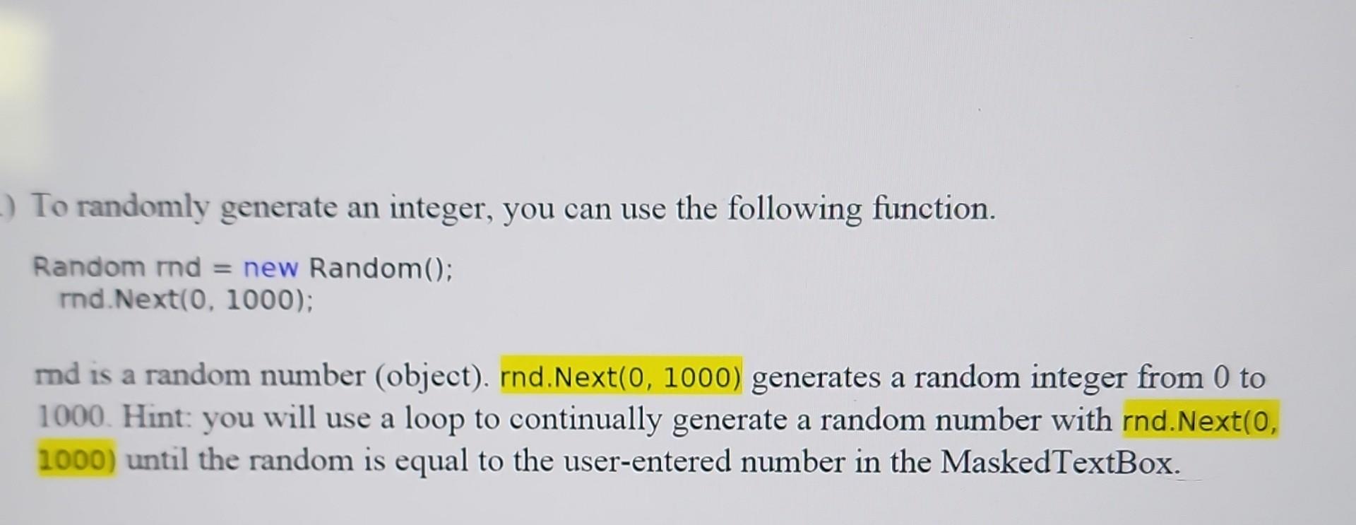 Solved A Guessing Game Develop an application that has the | Chegg.com
