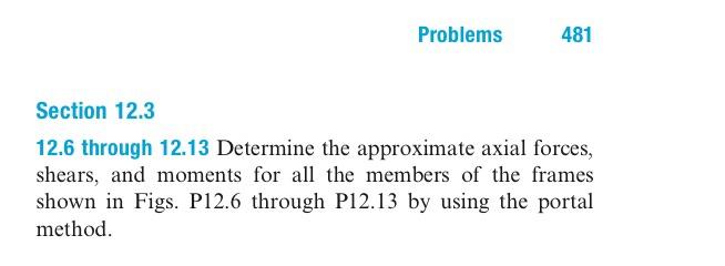 FiG. P12.12, P12.20 Section 12.3 12.6 through 12.13 | Chegg.com