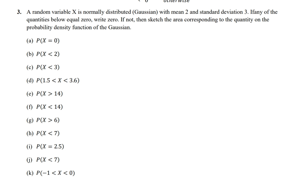 Solved A random variable x ﻿is normally distributed | Chegg.com