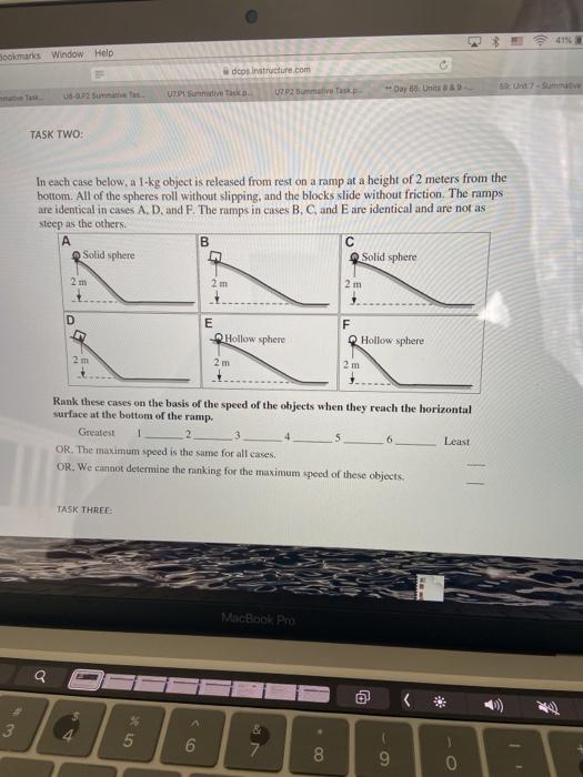 Solved Bookmarks Window Help dos Instructure.com UTPU Shiv | Chegg.com