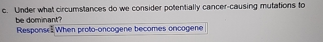 Solved c. ﻿Under what circumstances do we consider | Chegg.com