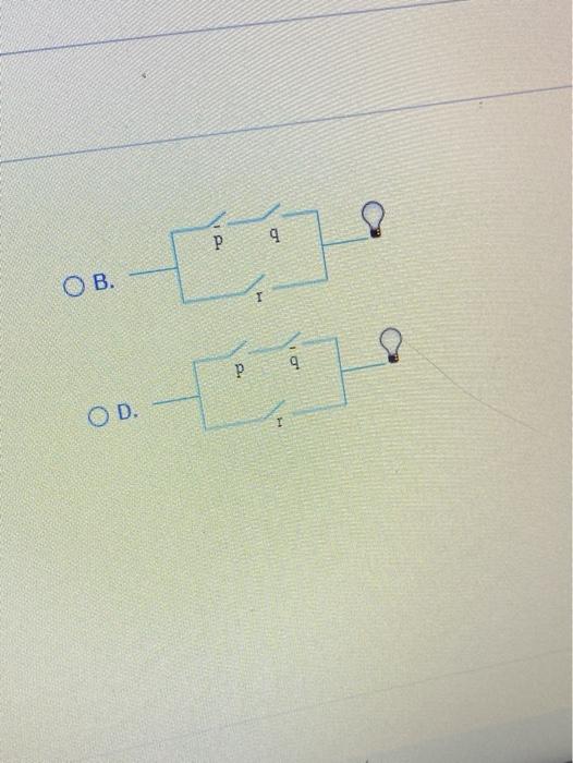 Solved Draw a switching circuit that represents the symbolic | Chegg.com