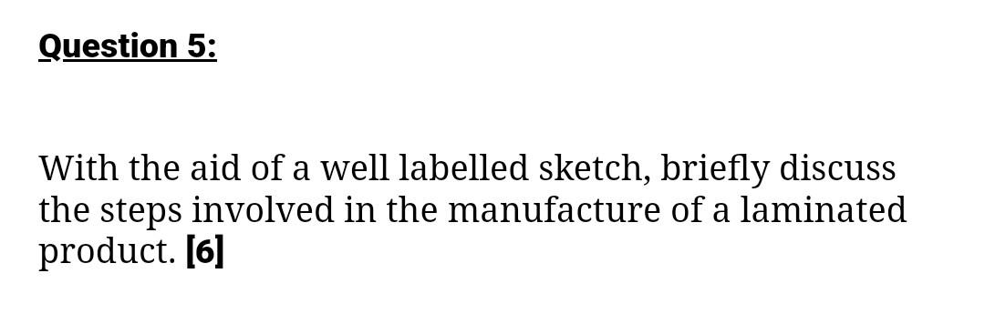 Solved With the aid of a well labelled sketch, briefly | Chegg.com