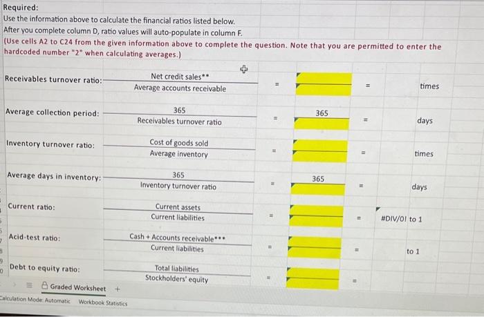 Solved A1 fx Accessibility tab summary: Information related | Chegg.com