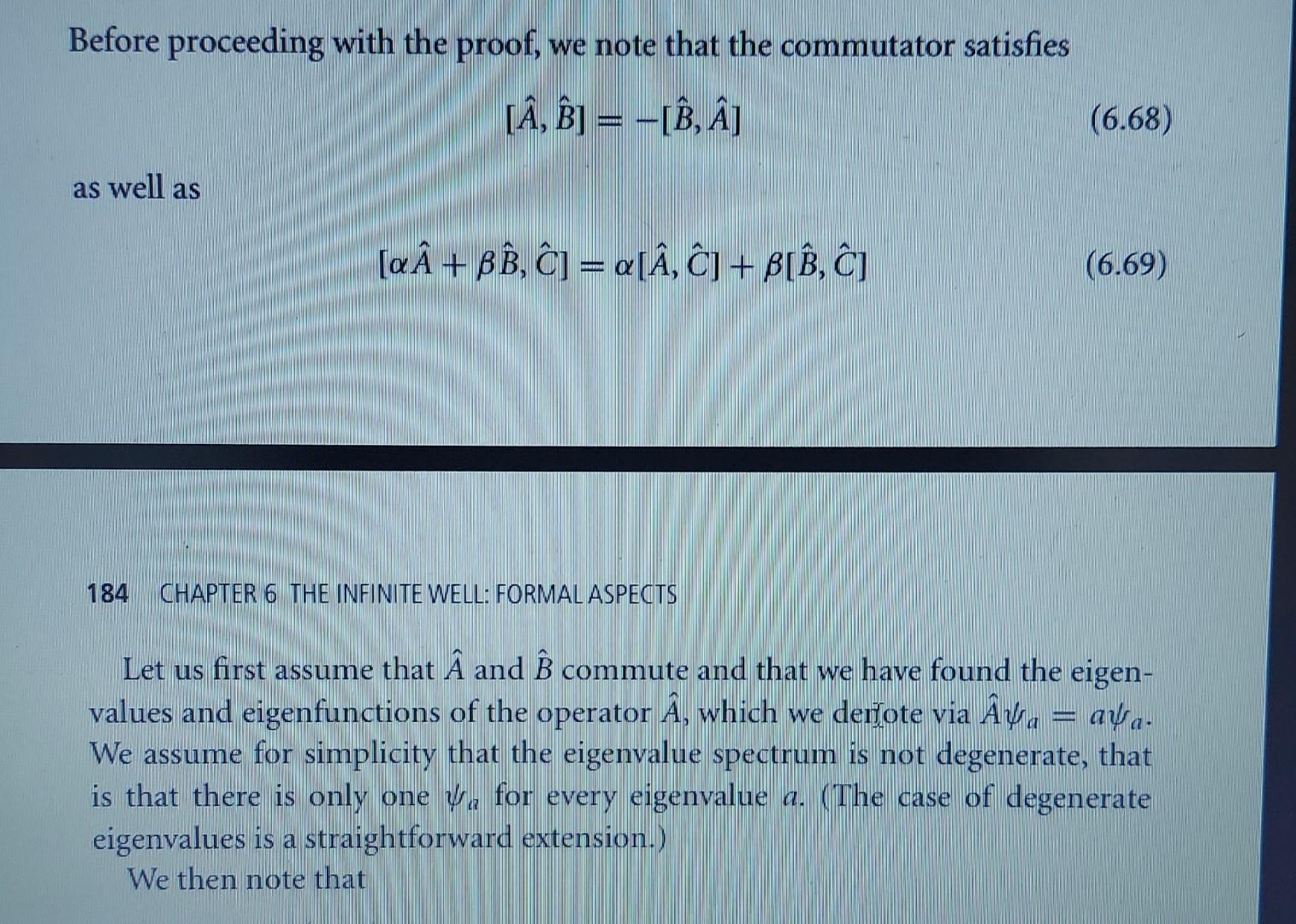 Solved 6.14. The complex conjugation operator. Define the | Chegg.com