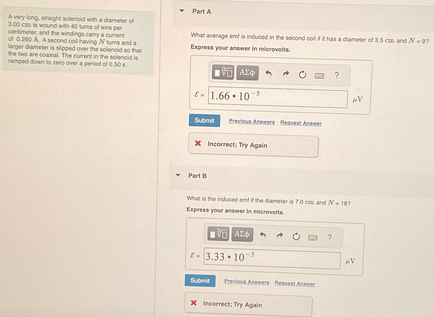 Solved Can you please help me with part A and part B of this | Chegg.com