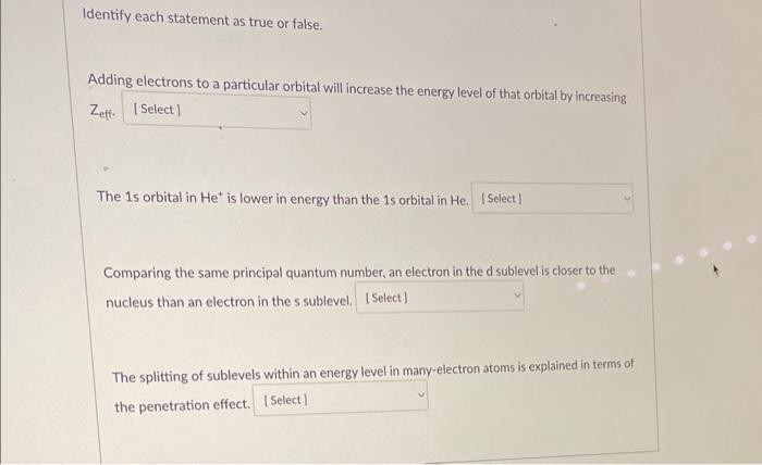 Solved Identify each statement as true or false. Adding | Chegg.com