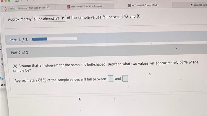 Solved The following TI-84 Plus display presents some sample | Chegg.com