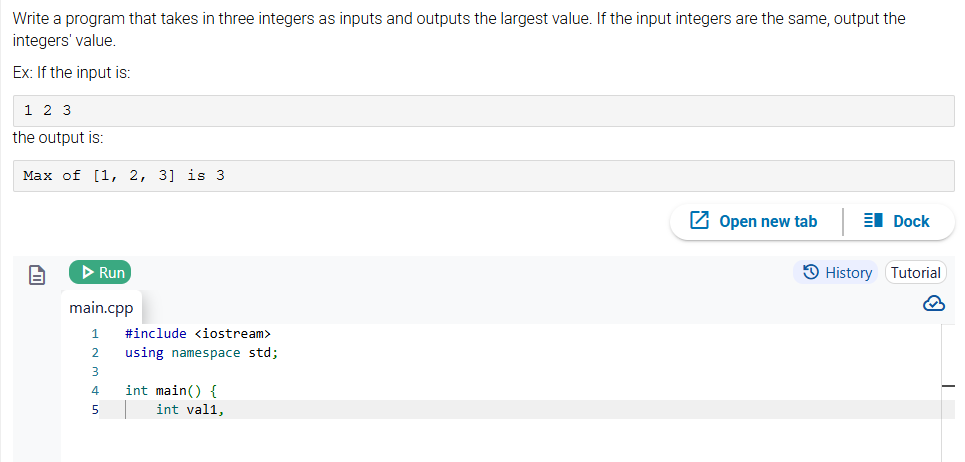 [Solved]: ***C++*** Write a program that takes in three in