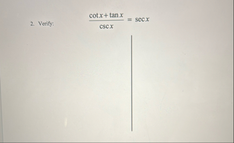 Solved Verify each identity using the techniques shown in | Chegg.com