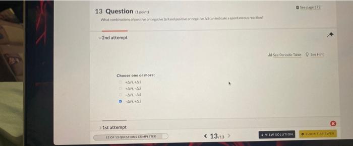 Solved 13 Question (1 point | Chegg.com Solved 13 Question (1 point | Chegg.com