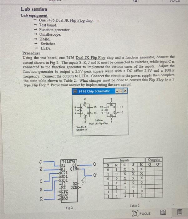 Solved Experiment 8 - Basic Sequential Circuits [Course | Chegg.com