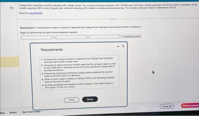 please solve all of the requirements there is no | Chegg.com