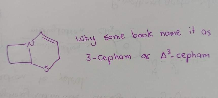 Solved it as Why some book name 3-Cepham or a² cepham | Chegg.com