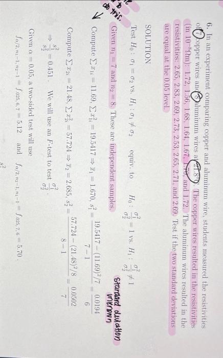 Solved can someone show me the calculations to obtain | Chegg.com