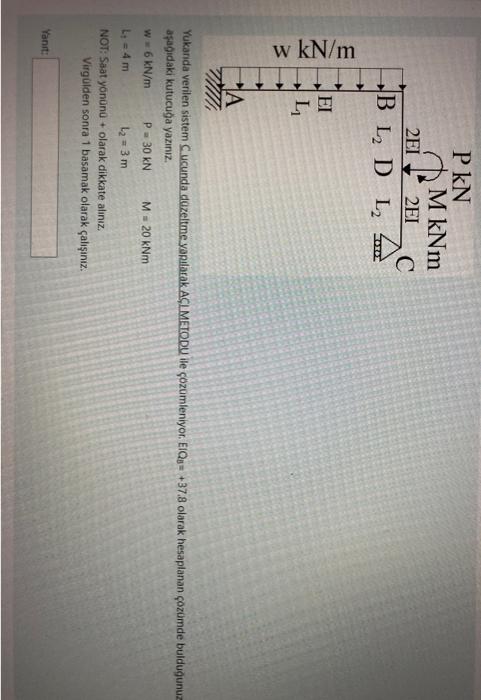 Solved The system given above is solved with the ANGLE | Chegg.com