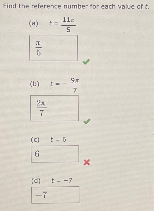 Solved I dont understand c and d. They dont want a decimal | Chegg.com