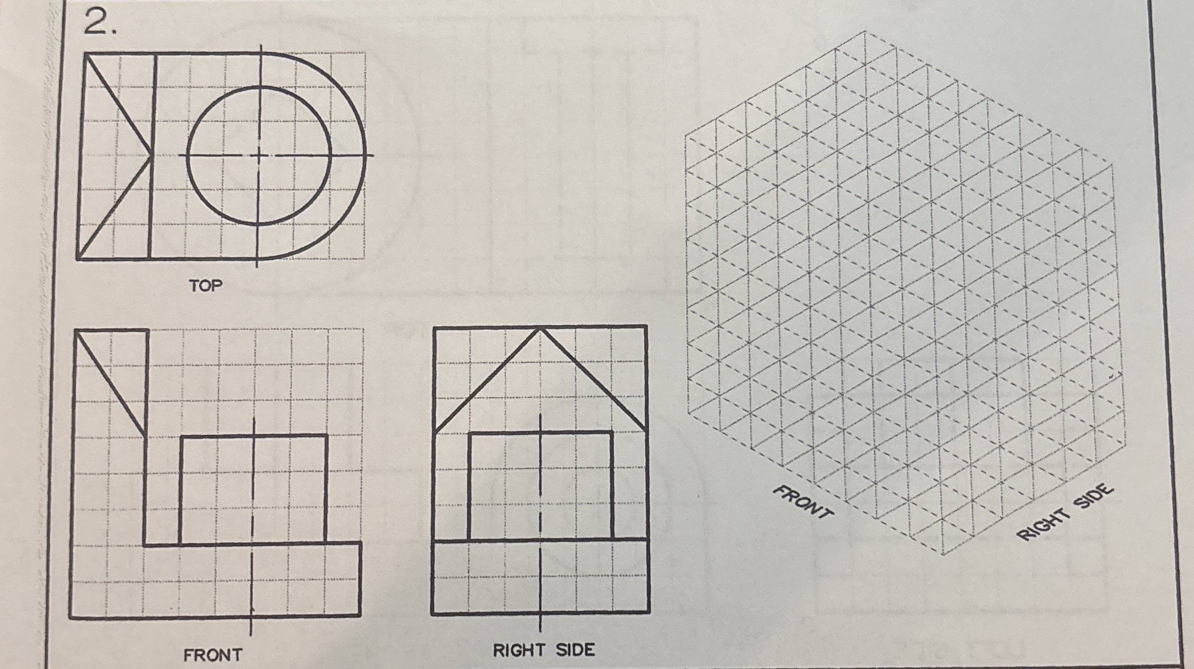 Solved Sketch isometric view | Chegg.com Solved Sketch isometric view | Chegg.com