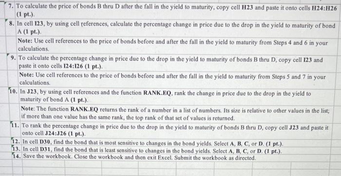 Solved Complete the steps below using cell references to | Chegg.com