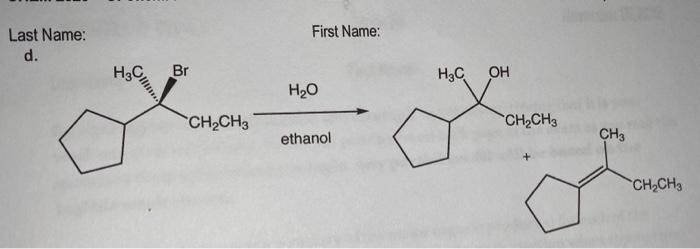 Solved Last Name: First Name: 4. (10 points each) Using the | Chegg.com