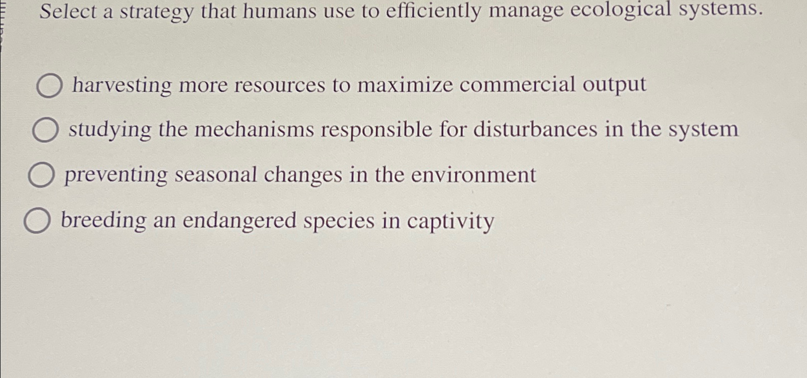 Solved Select a strategy that humans use to efficiently | Chegg.com