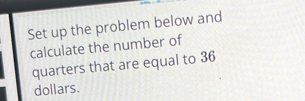 Set up the problem below and calculate the number of | Chegg.com