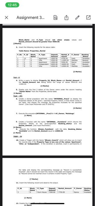 Solved Fent-if [2 月ark] [a marks] Tash - III: [t mast [1 | Chegg.com