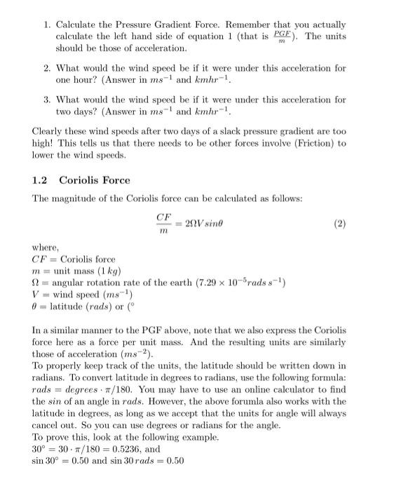 Solved Purpose: To gain experience calculating pressure | Chegg.com