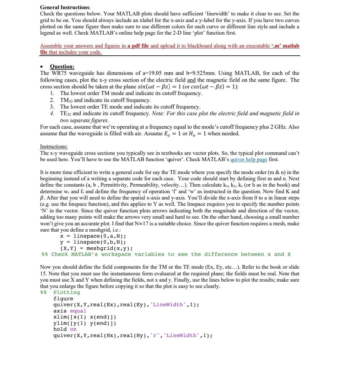 Solved General Instructions: Check the questions below. Your | Chegg.com