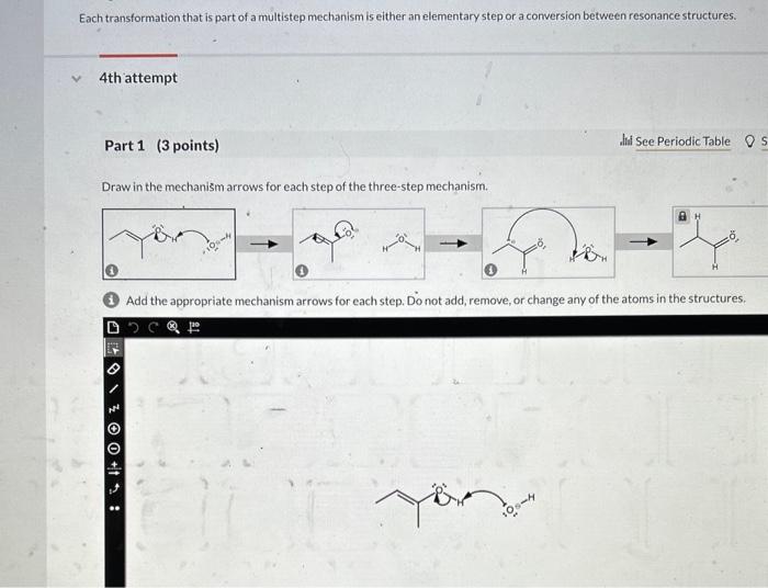 Solved only the second steps arrow mechanisms are wrong. | Chegg.com
