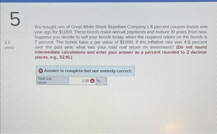 Solved You bought one of Great White Shark Repellant | Chegg.com