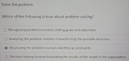 Solved Solve the problemWhich of the following is true about | Chegg.com