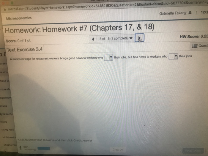 Solved mathxl.com/Student/Player | Chegg.com