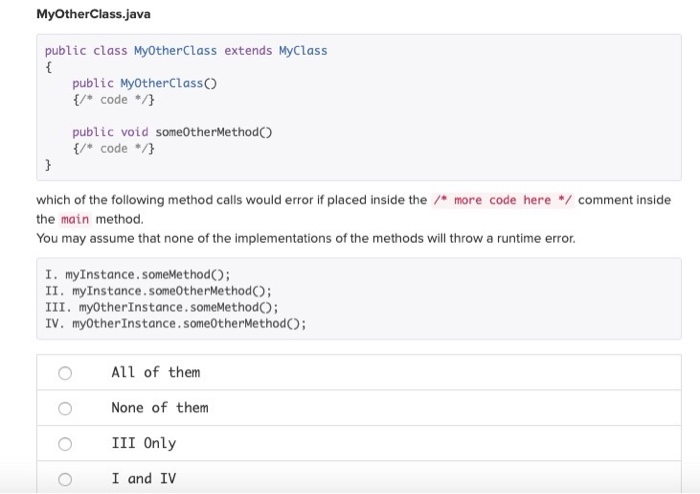 Solved Main.java public class Main public void runo MyClass | Chegg.com