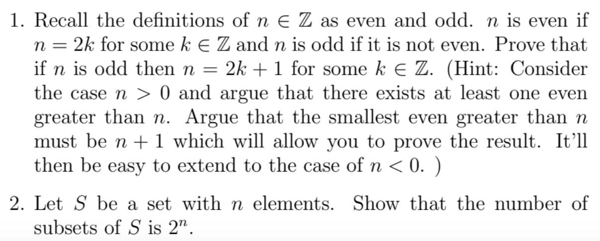 Solved Please solve these problems by proof of induction | Chegg.com