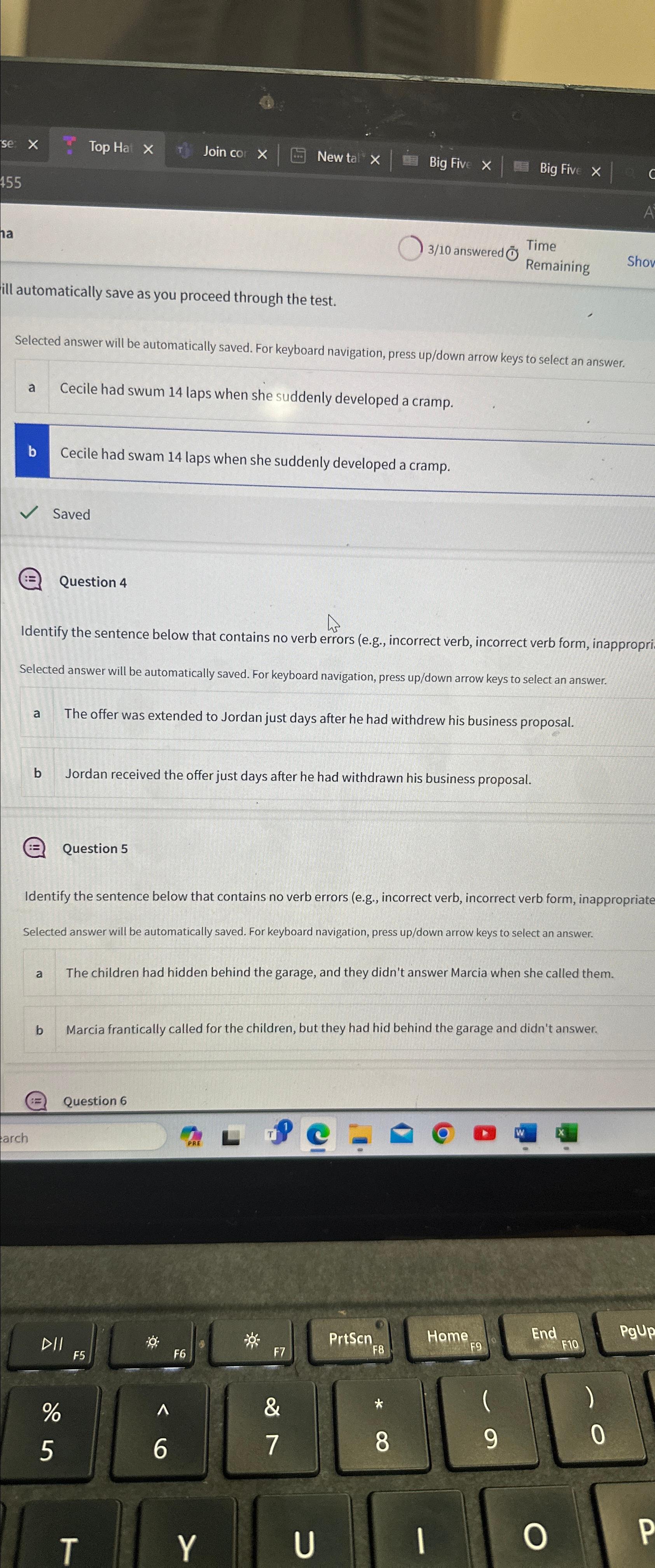 Solved ill automatically save as you proceed through the | Chegg.com